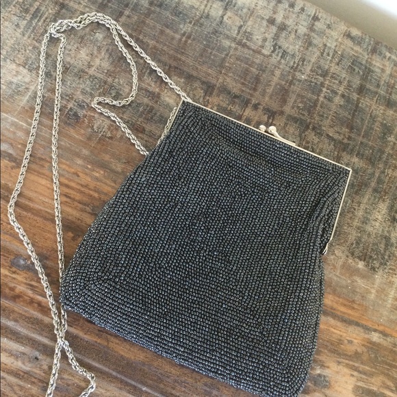 Signature Studio | Bags | Beaded Kisslock Purse | Poshmark